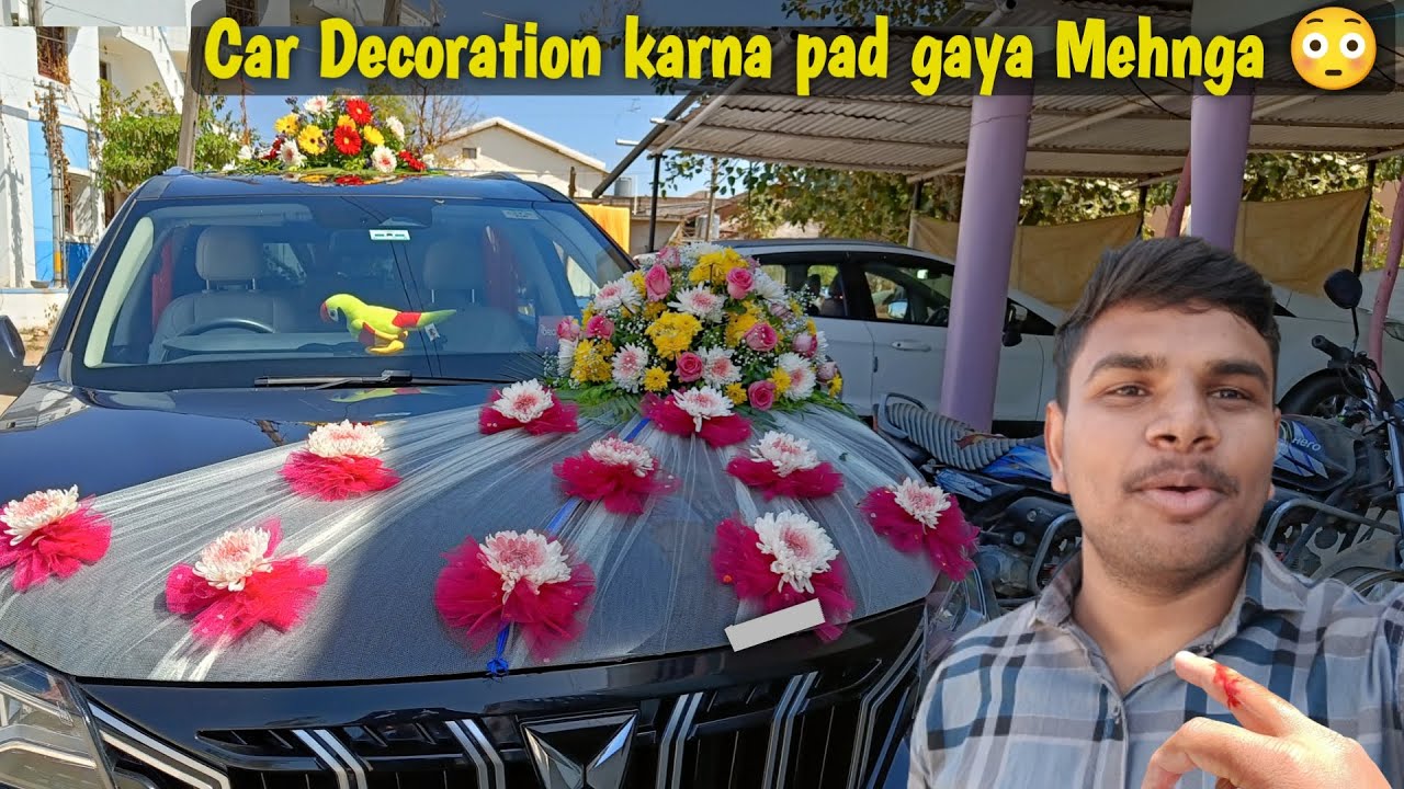 Car Decoration Karna Pad gaya Mehnga 😳 | Keyur Rami Vlogs - YouTube
