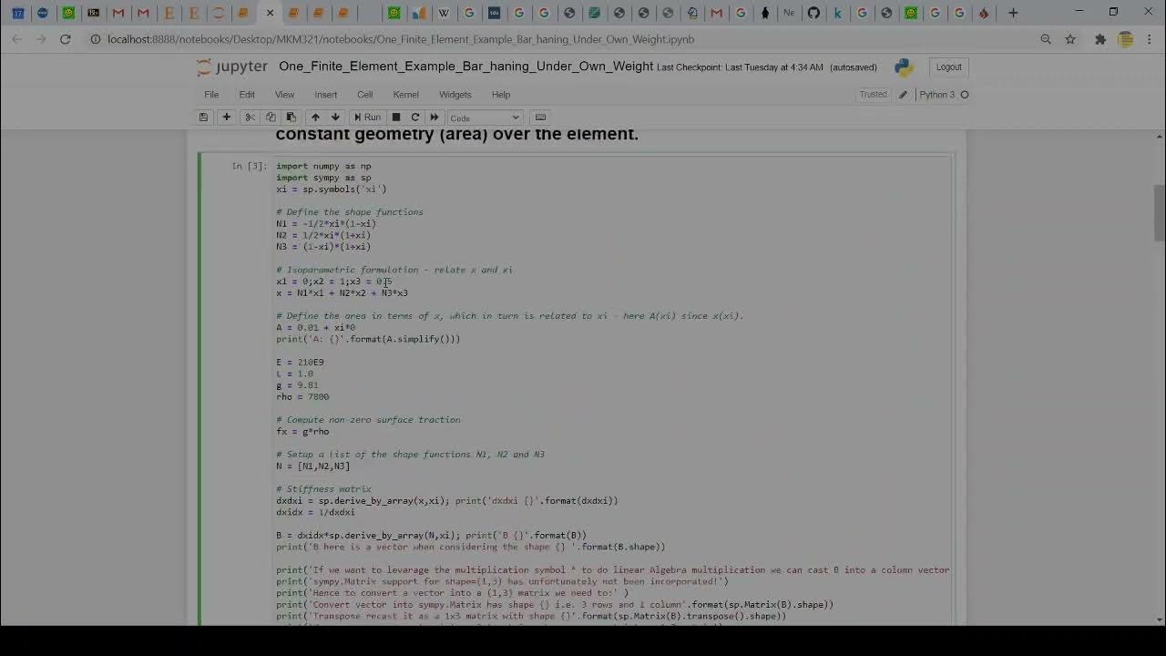 W7L3V4 Python Bar Haning Sympy+Numpy 1 - YouTube
