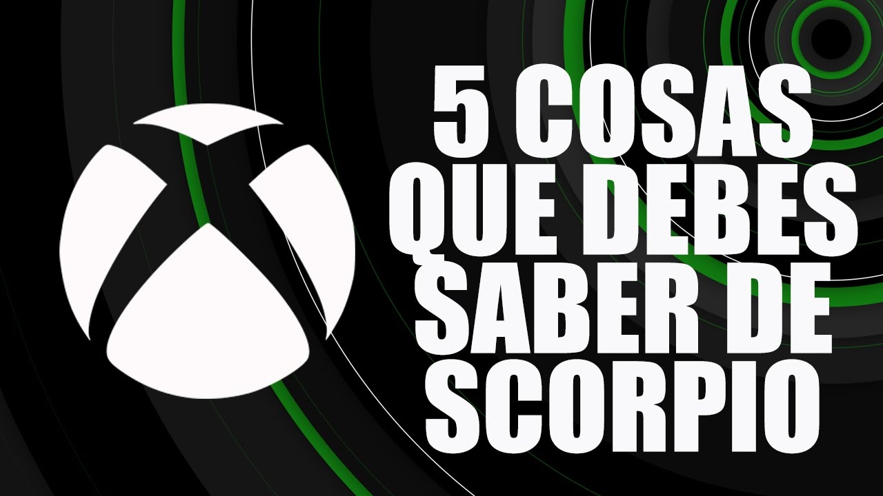 5 cosas que debes saber de Project Scorpio - YouTube