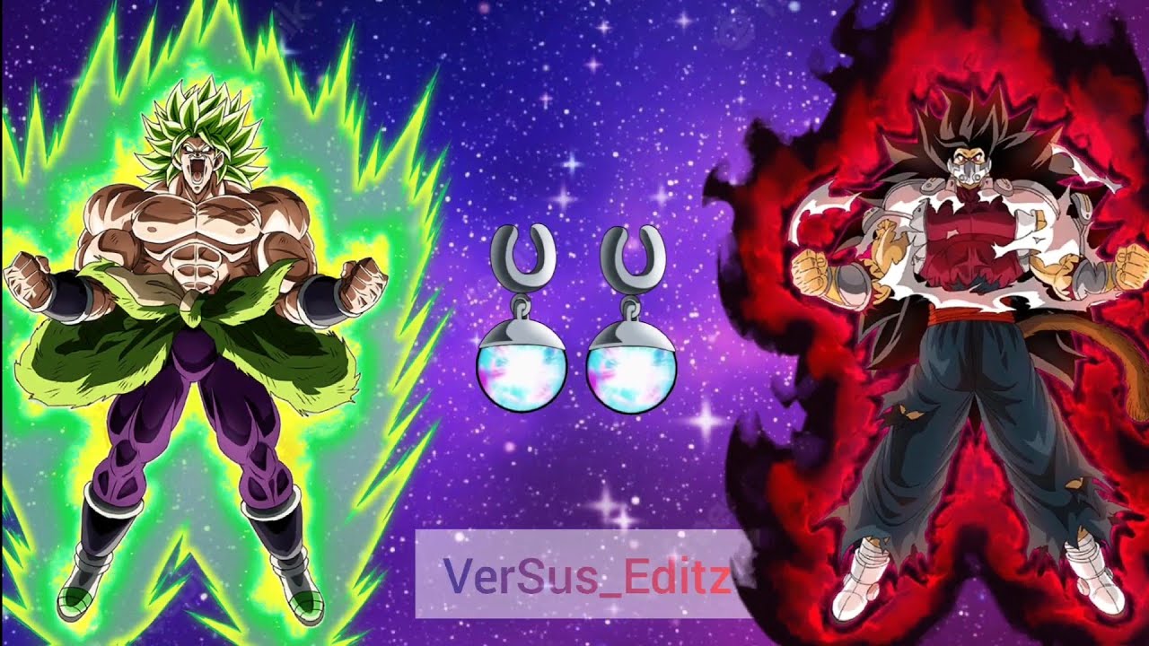 Dragon ball character Fusion 👉 Broly + Cumber - YouTube