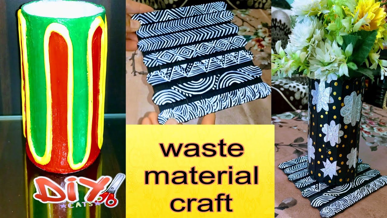 Waste Material Craft How To Make Waste Material Craft YouTube waste-material-craft-how-to-make-waste-material-craft-youtube