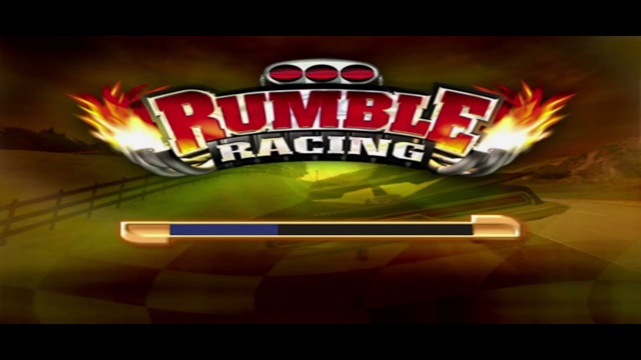 rumble racing ps2 gameplay championship car and race track unlock - YouTube