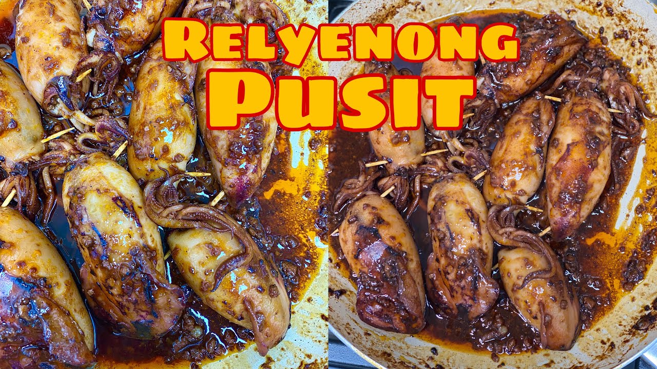 SUBUKAN MO NAMAN YUNG GANITONG LUTO SA PUSIT | RELYENONG PUSIT - YouTube