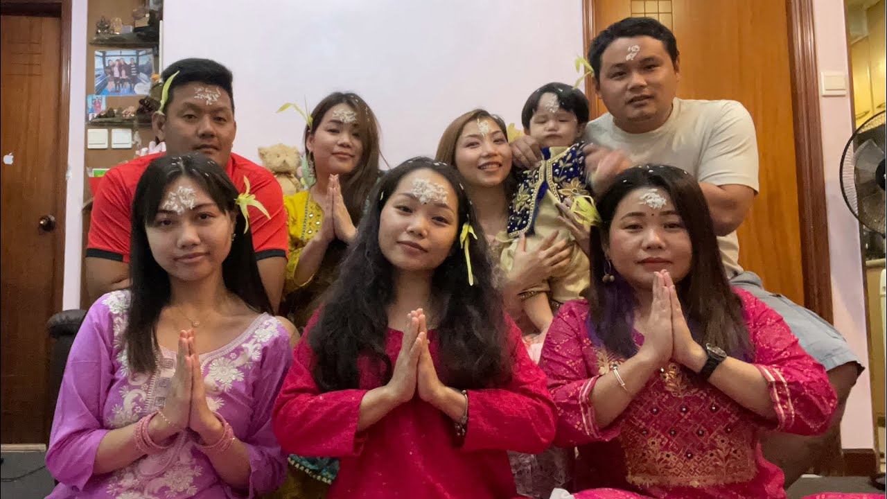 Dashain tika vlog 2078 / Sangen’s first Dashain : part 1 - YouTube