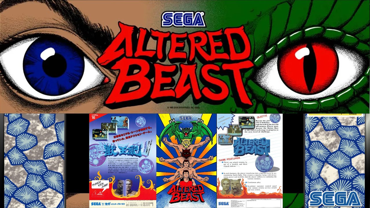 Altered Beast (Arcade) Stage 2 - Cave - YouTube