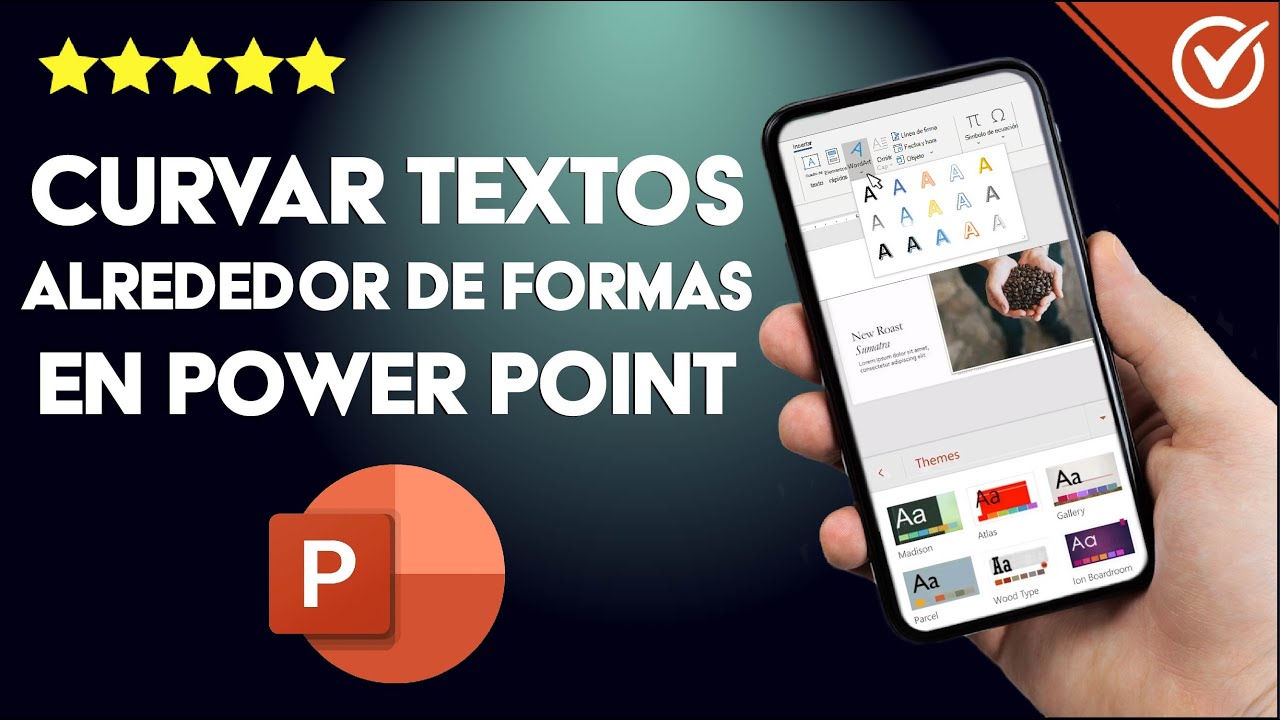 ¿Cómo curvar texto alrededor de una forma en POWERPOINT? - Edición ...