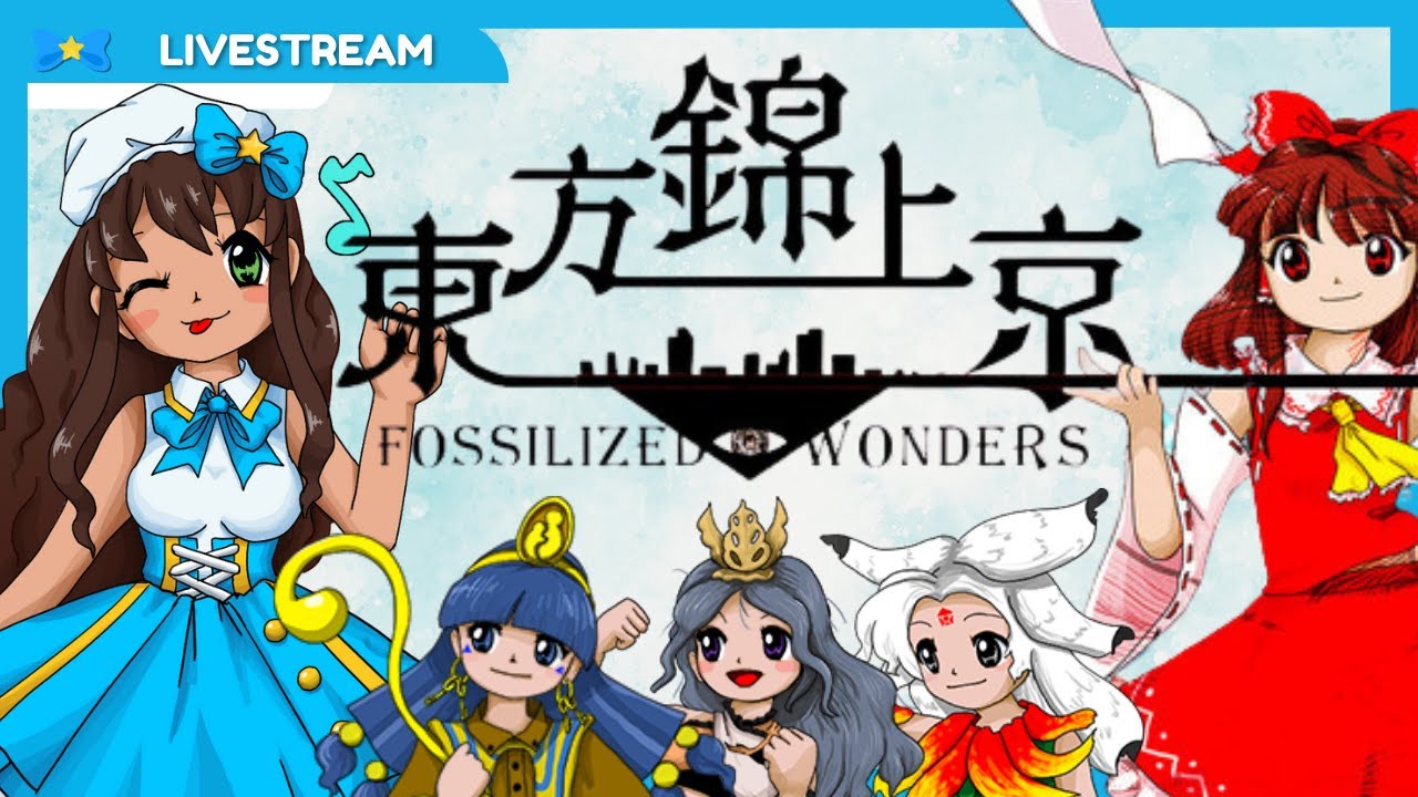 【TOUHOU FOSSILIZED WONDERS】 Finally playing da new 2hu ⛩ 【Nyaru ★ Idol ...