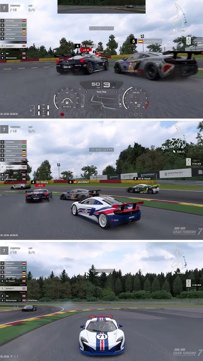 GT7 - Carnage At Spa 💥 - YouTube