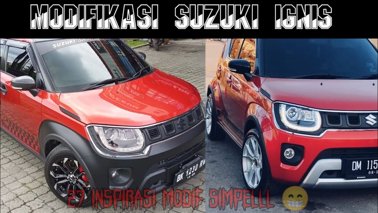 Modifikasi Suzuki Ignis (27 Modifikasi Ignis simple tapi tapi ganteng ...