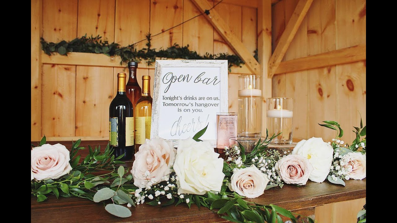 Hydrangea Farms Wedding Setup Video - YouTube