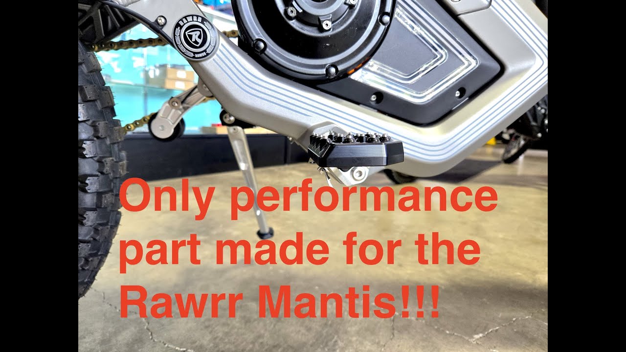 Rawrr Mantis X Pegs Mantis 72V &60V Rawrr Mantis Mini Upgraded Pegs For ...