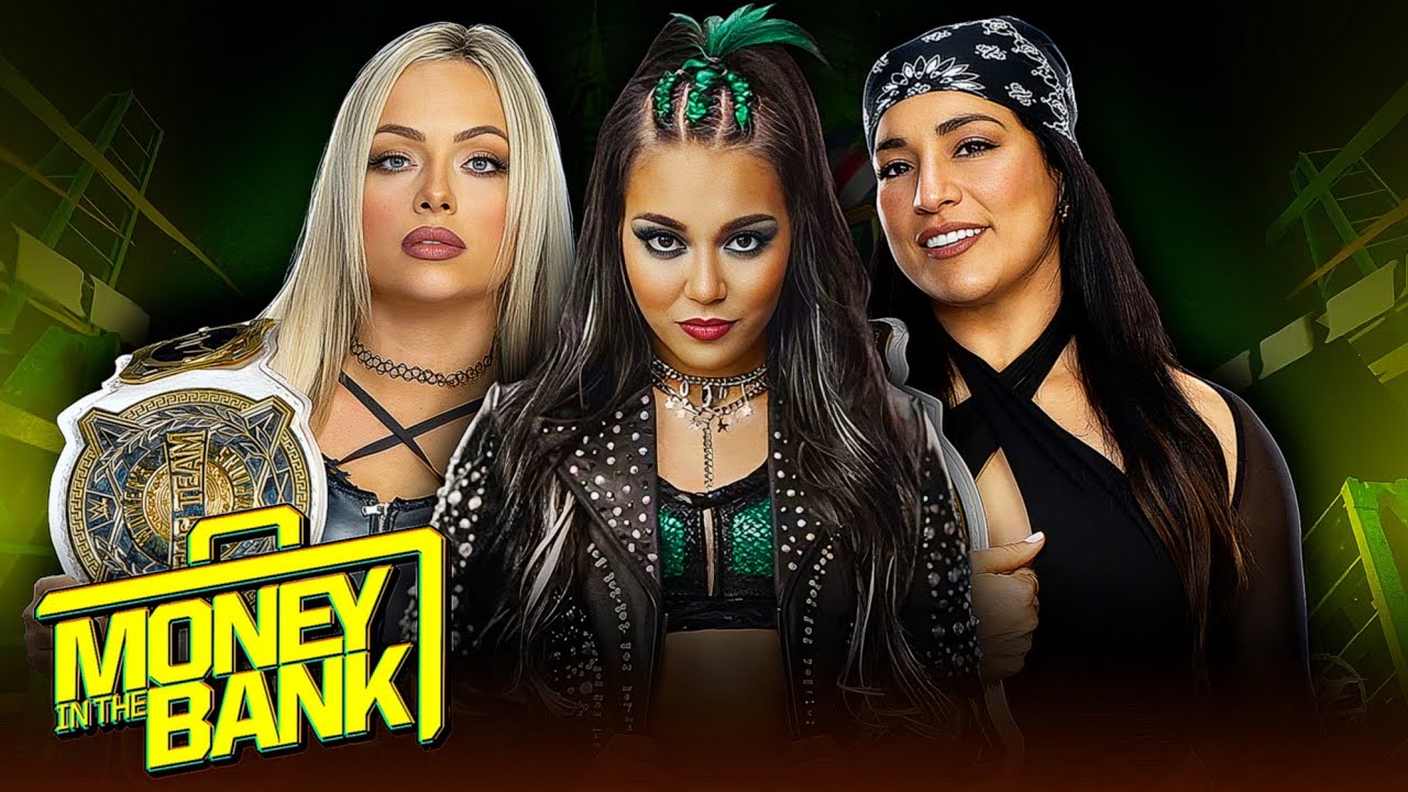 Liv Morgan vs Roxanne Perez vs Raquel Rodriguez Full Match WWE Money in ...