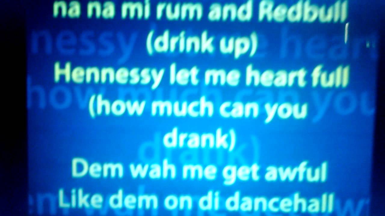 Rum and redbull- beenie man - YouTube