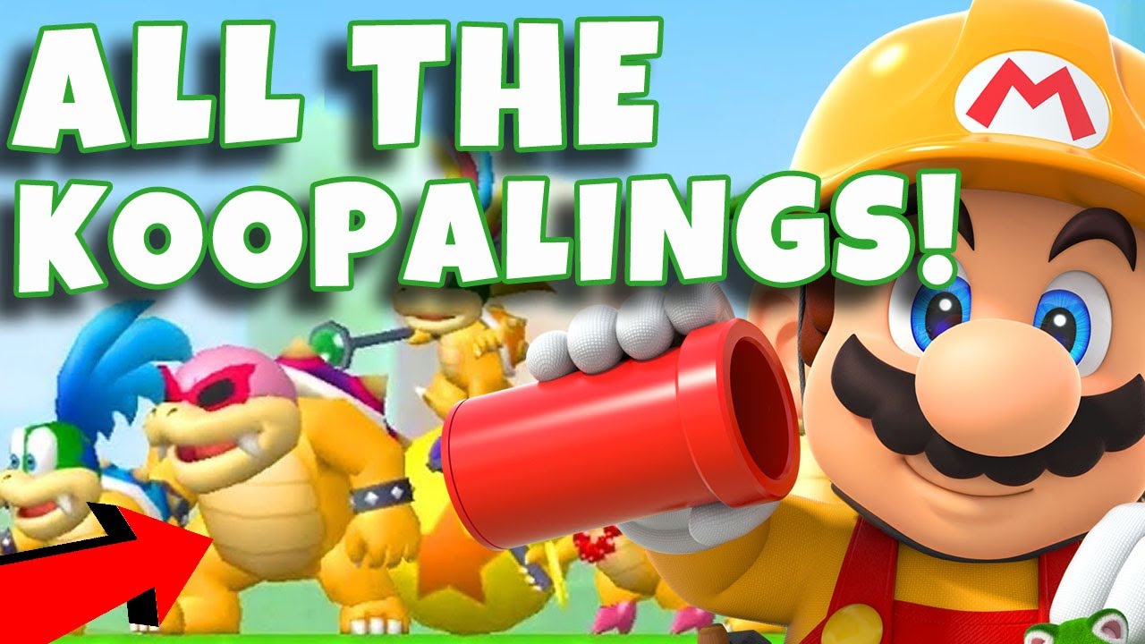 ALL 7 Koopalings - ALL 4 Game Modes - Super Mario Maker 2 - YouTube