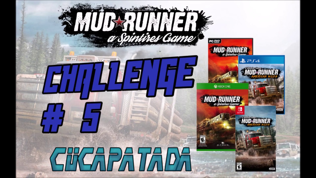 MUD RUNNER Spintires – Challenge #5 CRANE OPERATOR 1/2 (MUD RUNNER ...