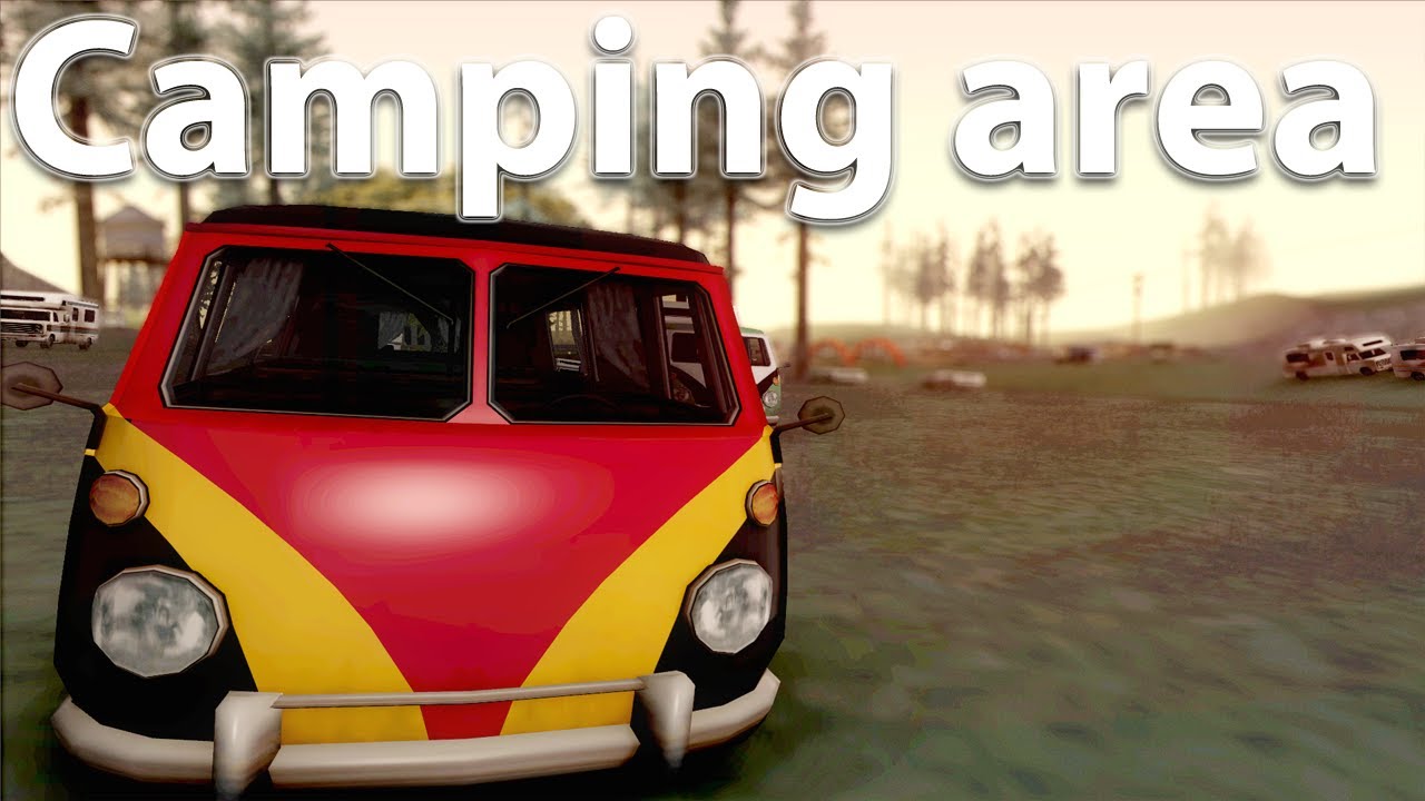 GTA San Andreas Mods - Camping area Mod [HD][CLEO] - YouTube