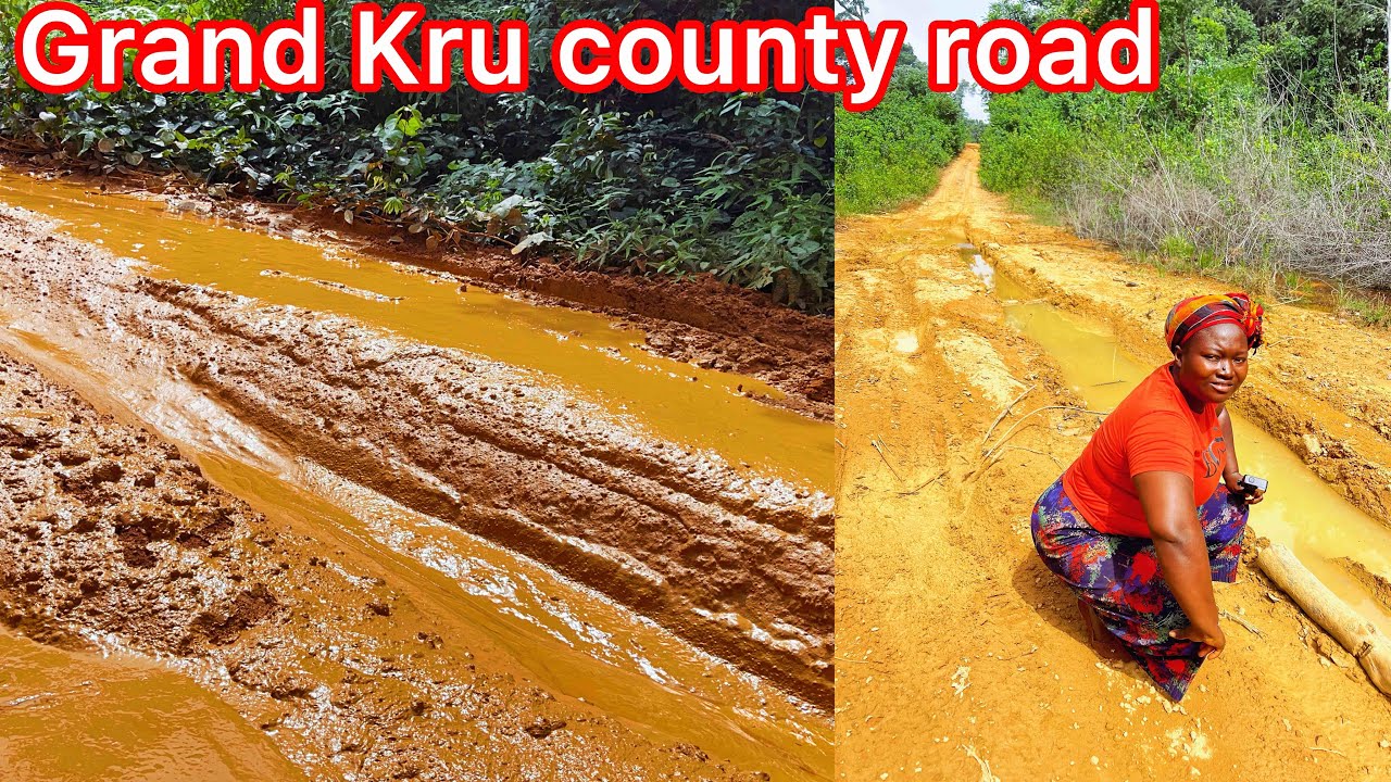 Grand kru county road condition is the worst currently in Liberia 2024 ...