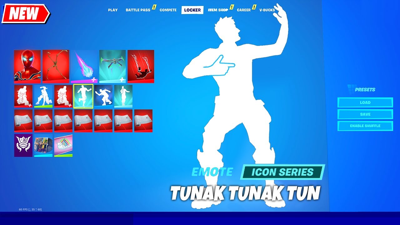 TUNAK TUNAK TUN Dance Fortnite but Metal version シ - YouTube