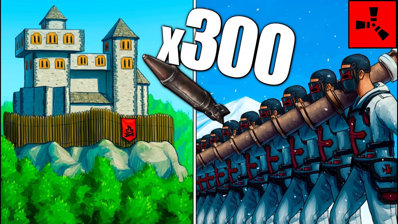 When 2 Pros Vs an Army in Rust.. - YouTube