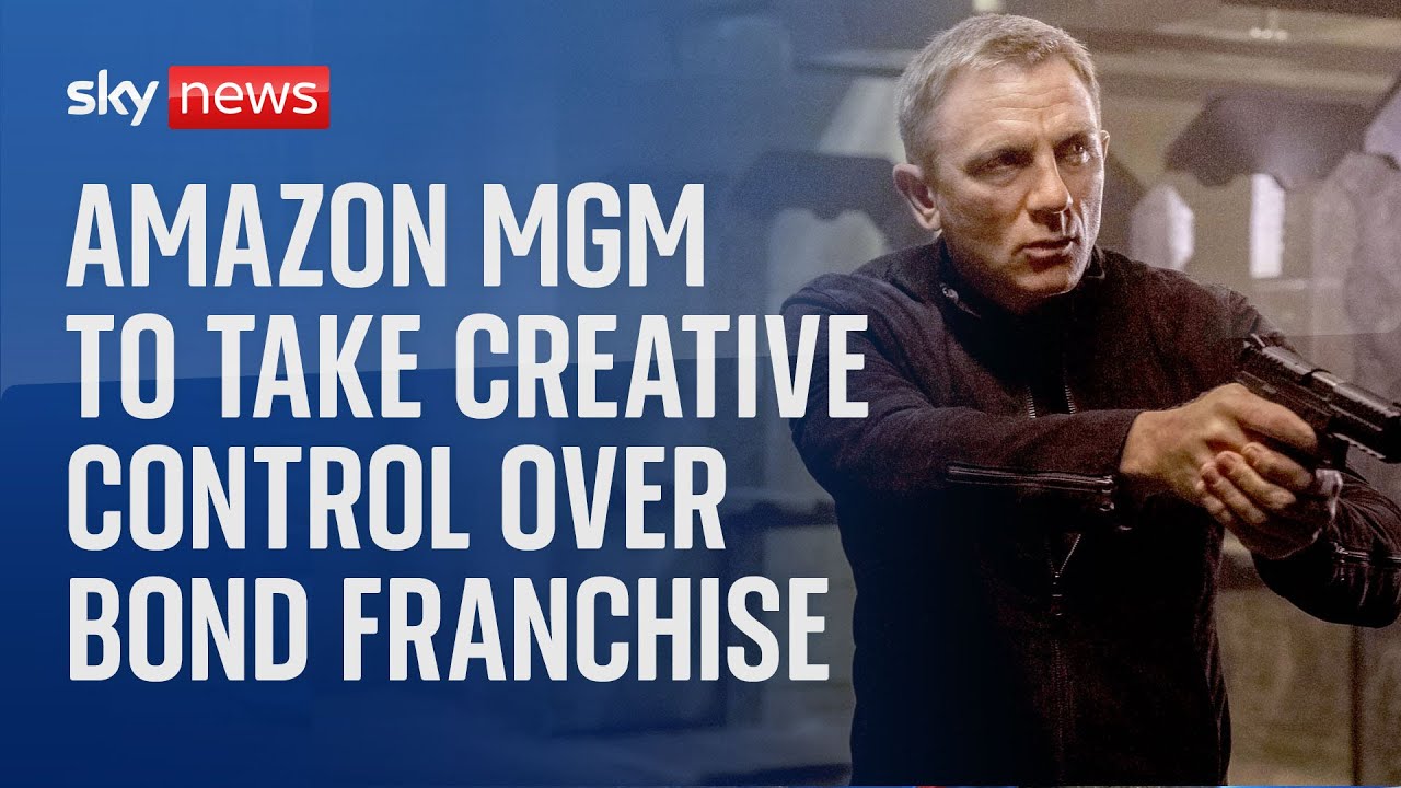 James Bond film producers hand creative control to Amazon MGM - YouTube