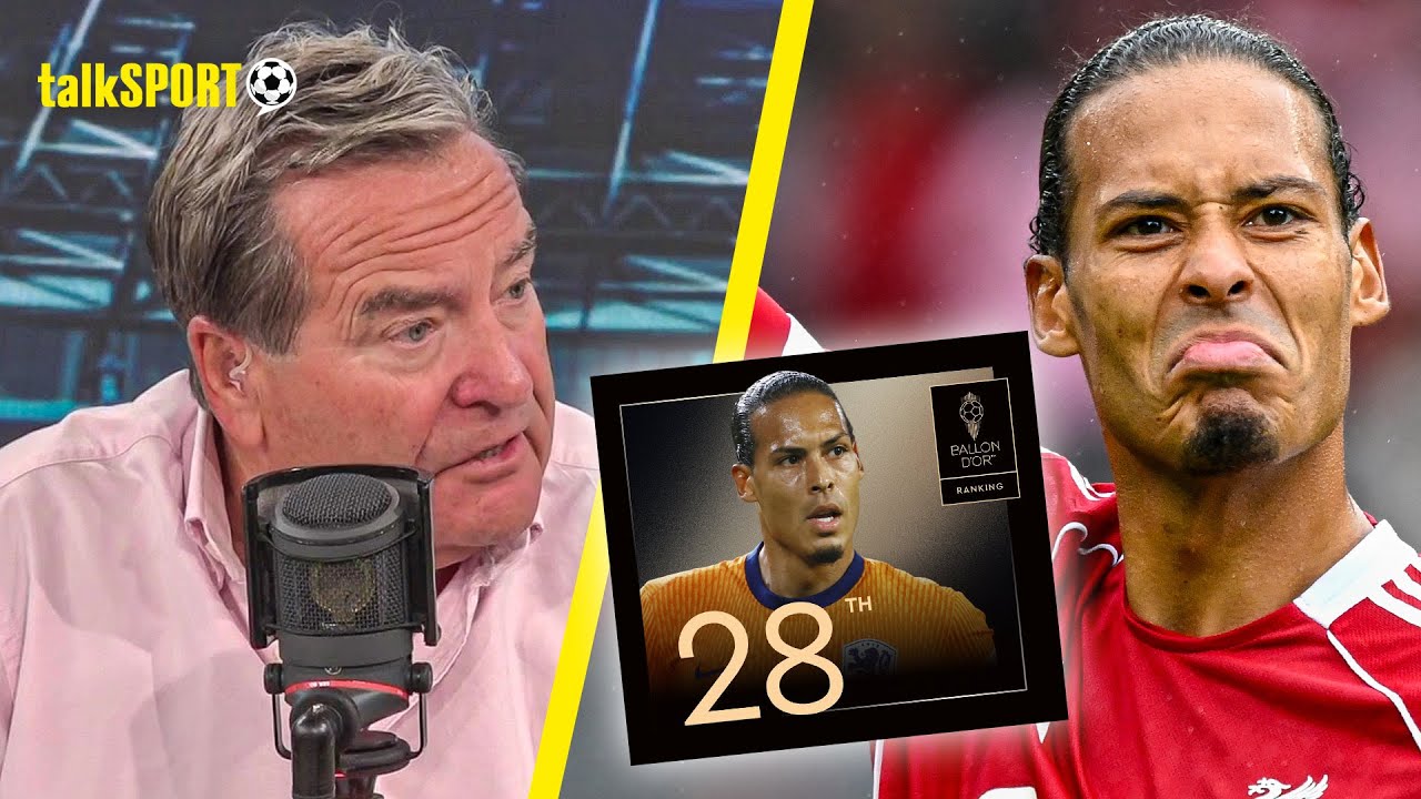 "I DON'T GET THAT!" Stelling is BAFFLED by Van Dijk's Ballon d'Or ...