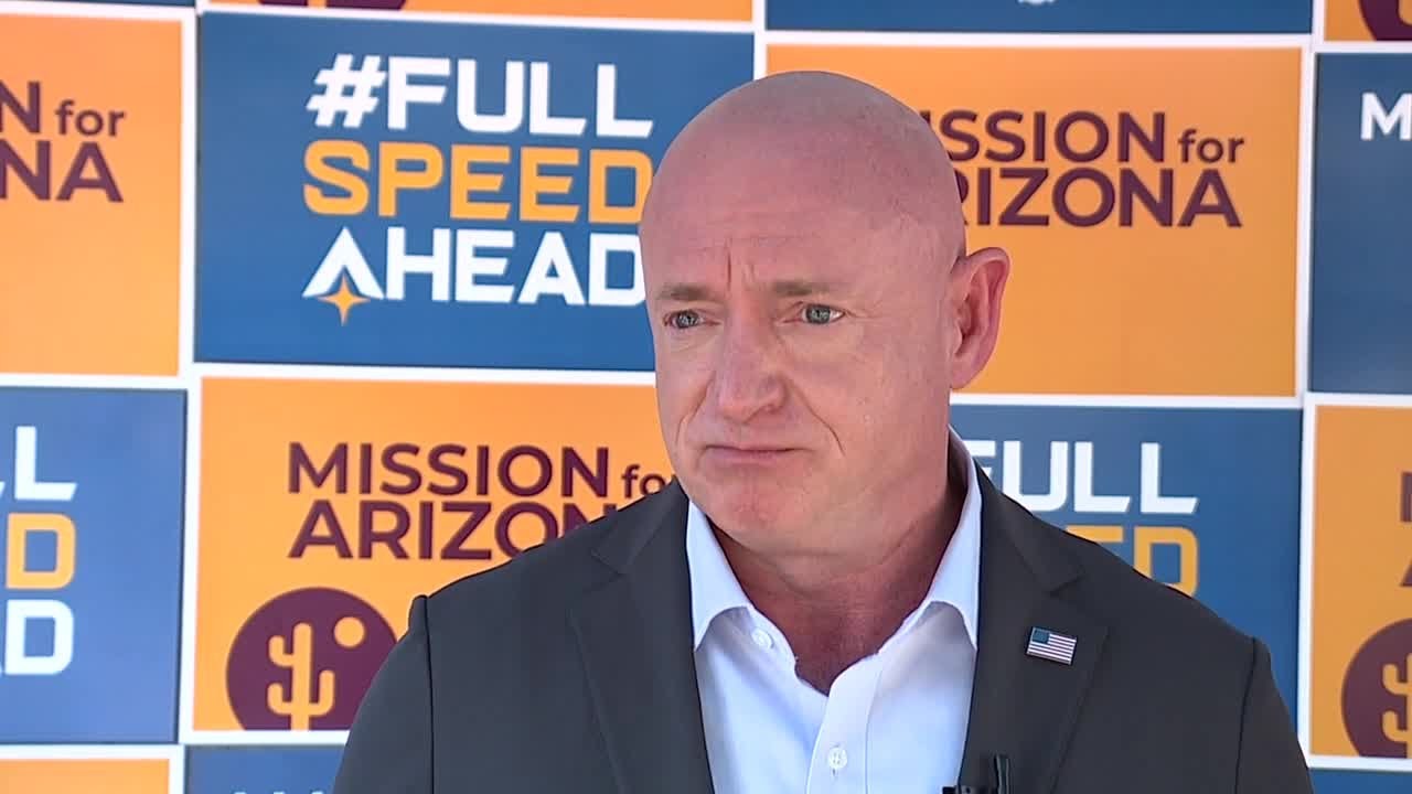 Extended Interview With U S Senate Candidate Sen Mark Kelly Youtube