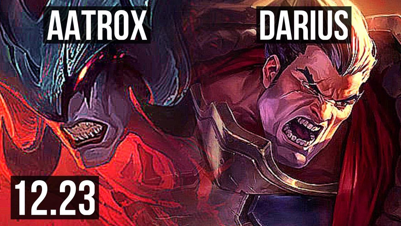 AATROX vs DARIUS (TOP) | 15/2/6, Godlike, 300+ games | EUW Master | 12. ...