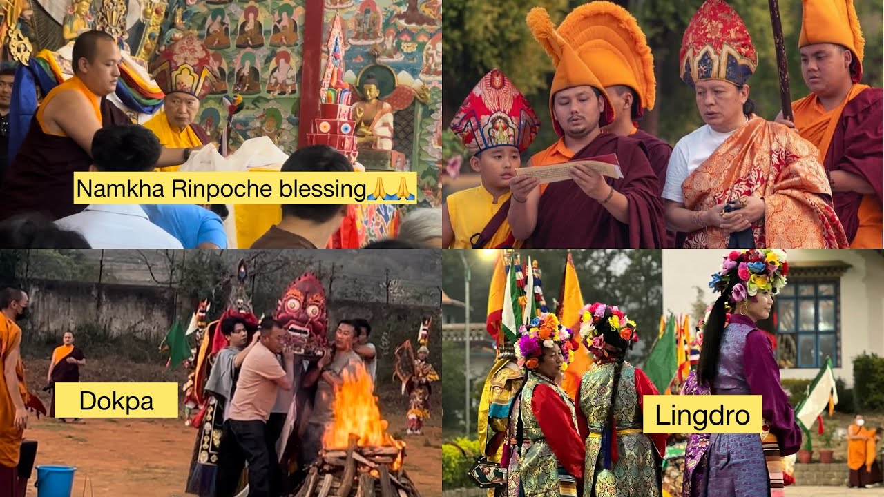 རི་དགོན་ཐུབ་བསྟན་སྨིན་གྲོལ་གླིང་། Gesar wang || Dokpa || Lingdro (ཀི་ཀི ...