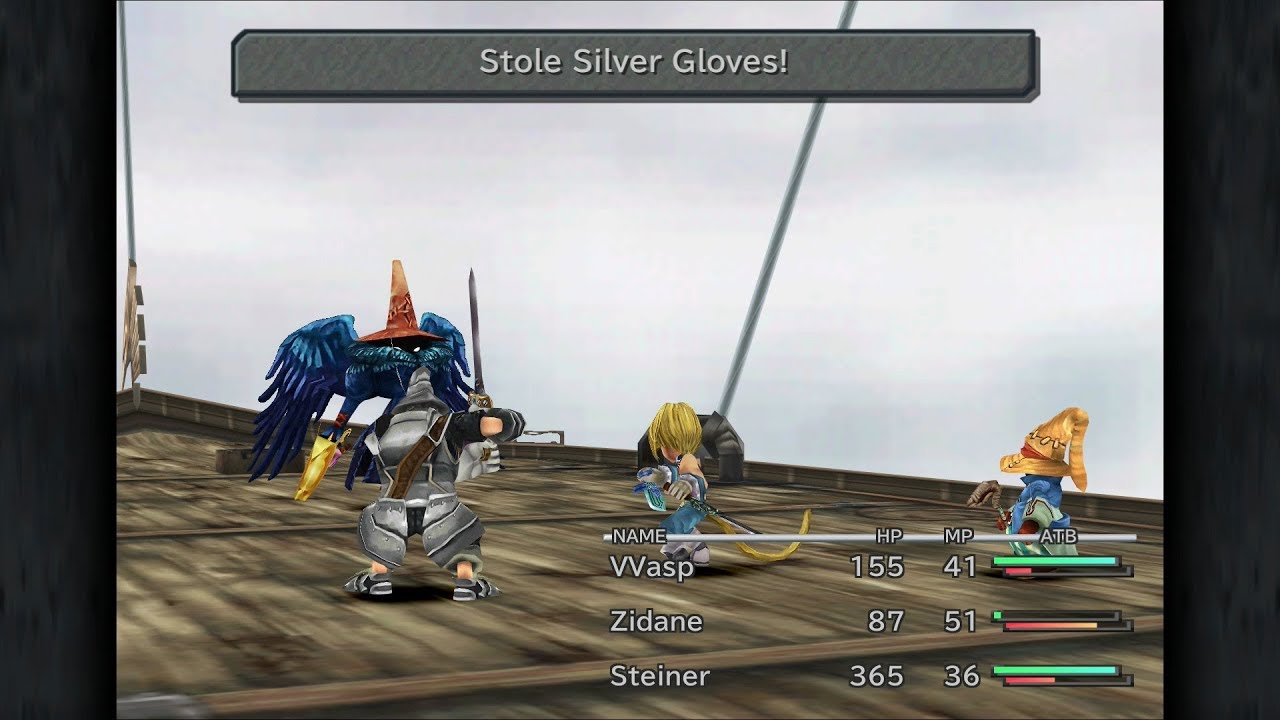 Final Fantasy 9 Stealing Linen Cuirass & Silver Gloves - YouTube