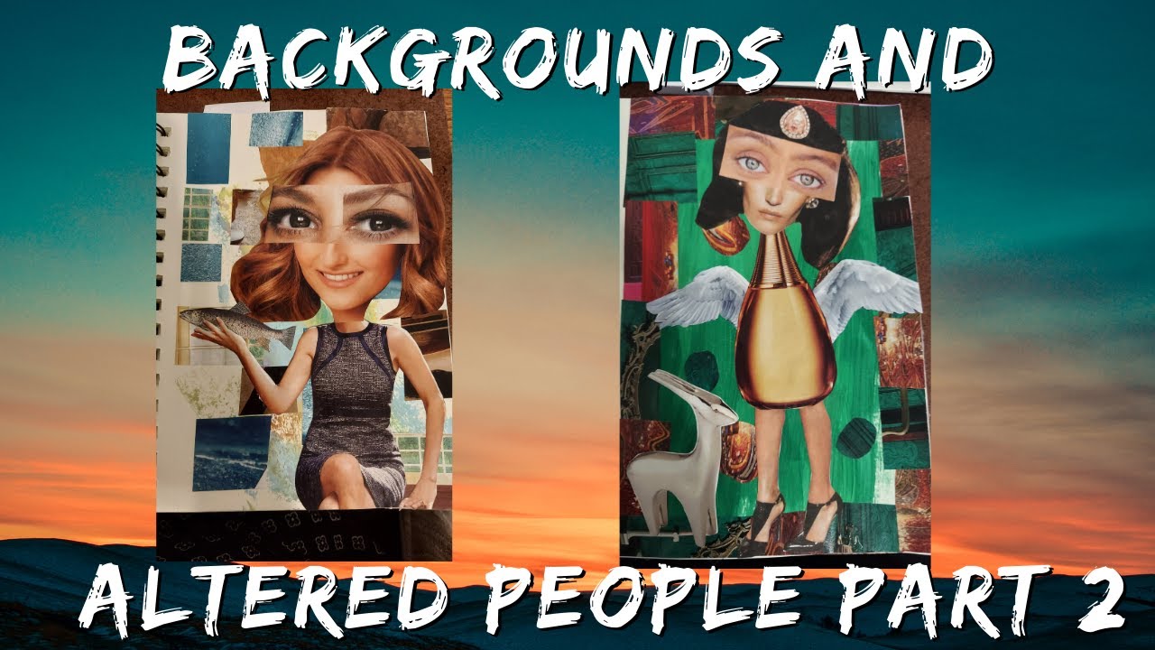 Altered People aka Paper Dolls with magazine images - YouTube