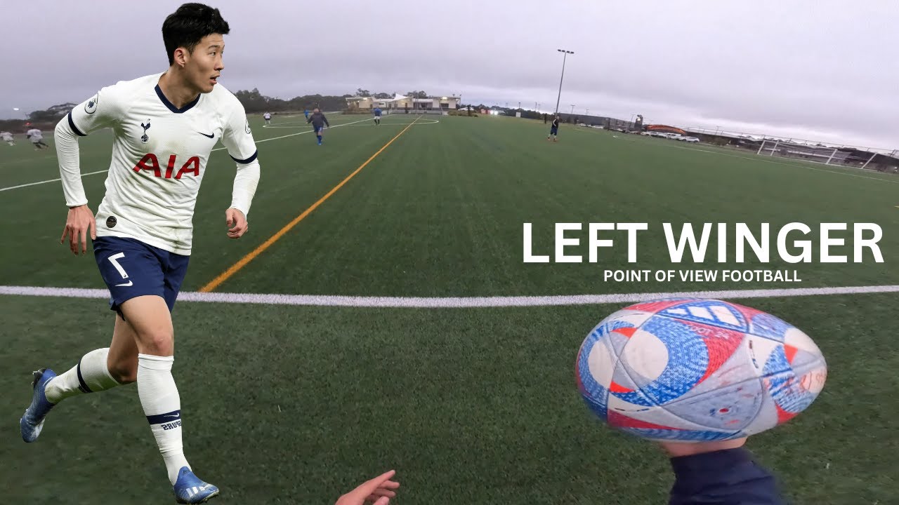 LEFT WINGER POINT OF VIEW FOOTBALL I POV FOOTBALL - YouTube