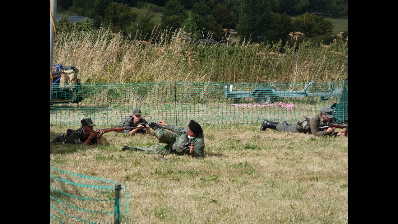 WW2 Skirmish - White Horse Military Show 2022 - YouTube