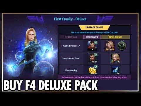 Upcoming Future Foundation Update - Buy F4 Deluxe Pack - MARVEL Future ...
