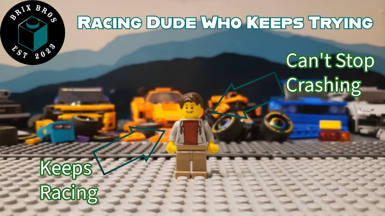 Racing Dude Who Keeps Trying! - YouTube