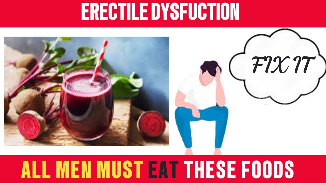 10 Common Foods That Cures Erectile Dysfunction Youtube