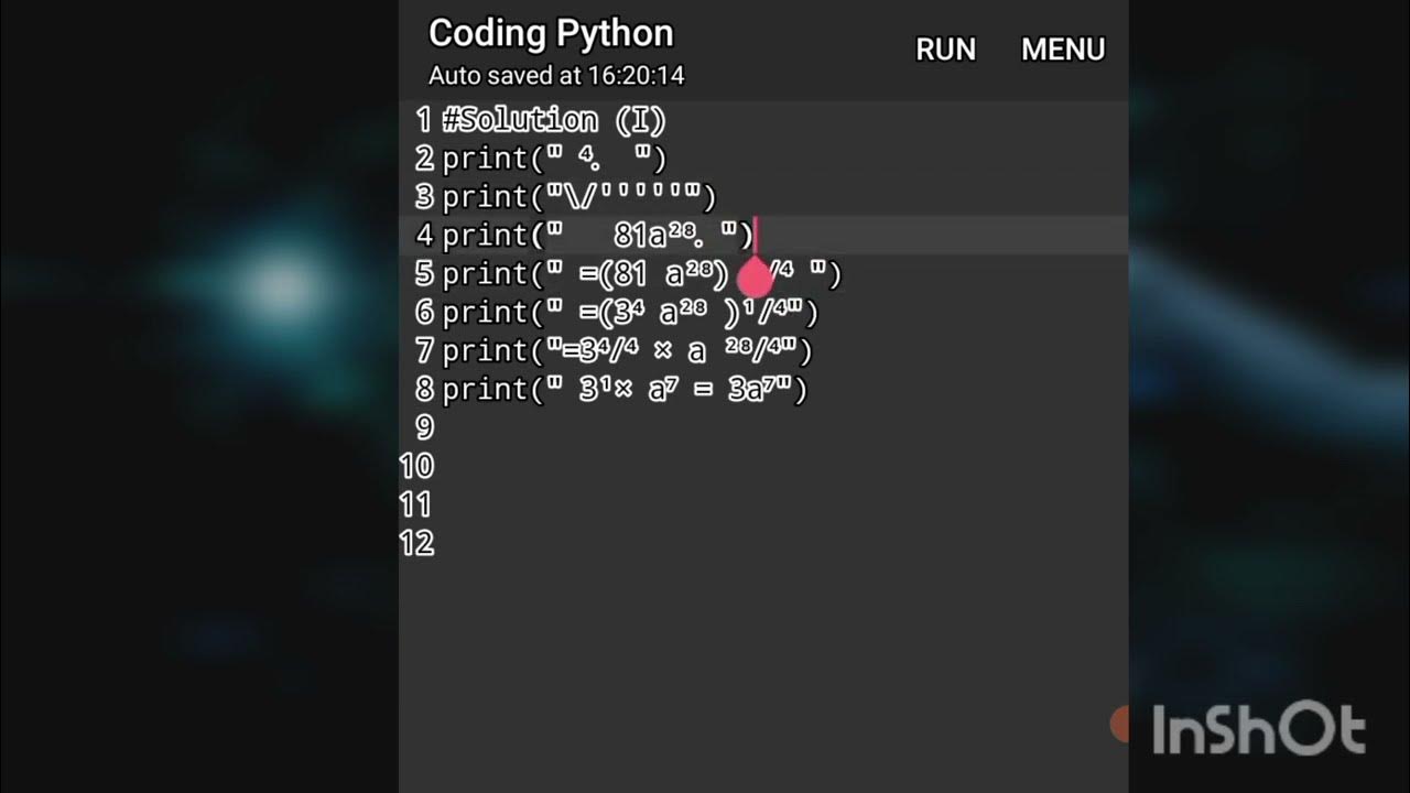 "Exponential Expression Evaluator in Python" - YouTube