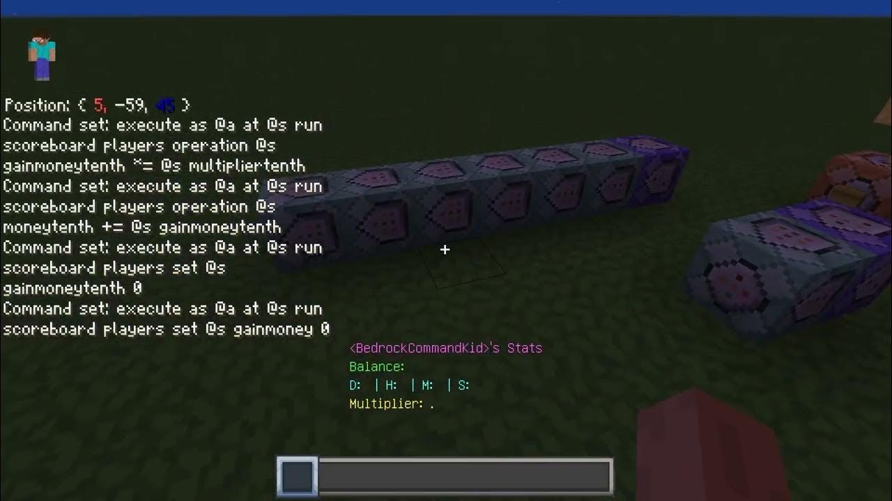 How To Make An Advanced Multiplier System In Minecraft Bedrock 1.20.60 ...