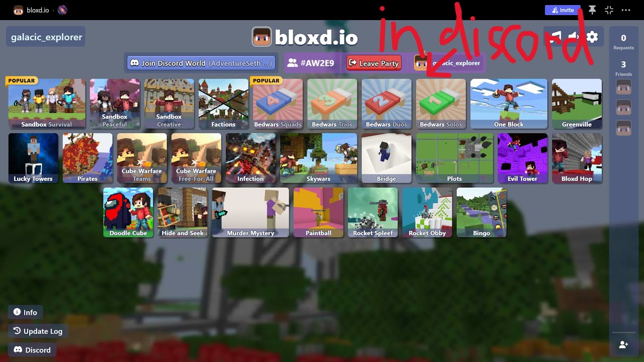 There's Bedwars in discord? - YouTube