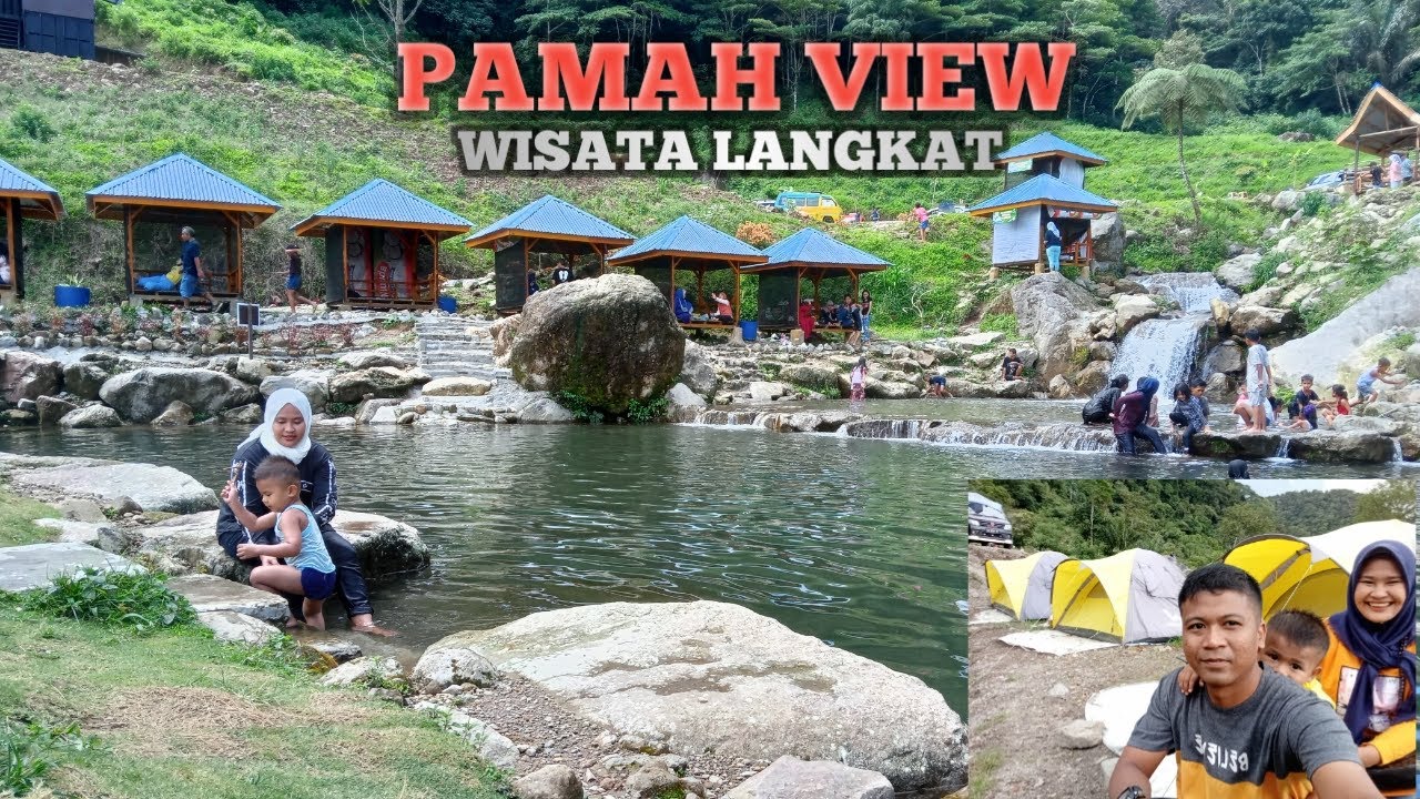Pamah view wisata baru di Langkat - YouTube