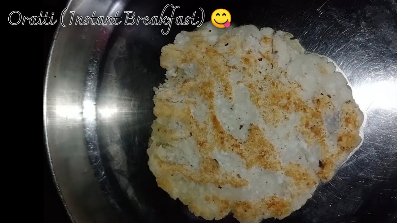 Instant Breakfast "Oratti" | Quick and Easy Morning and Night Breakfast ...