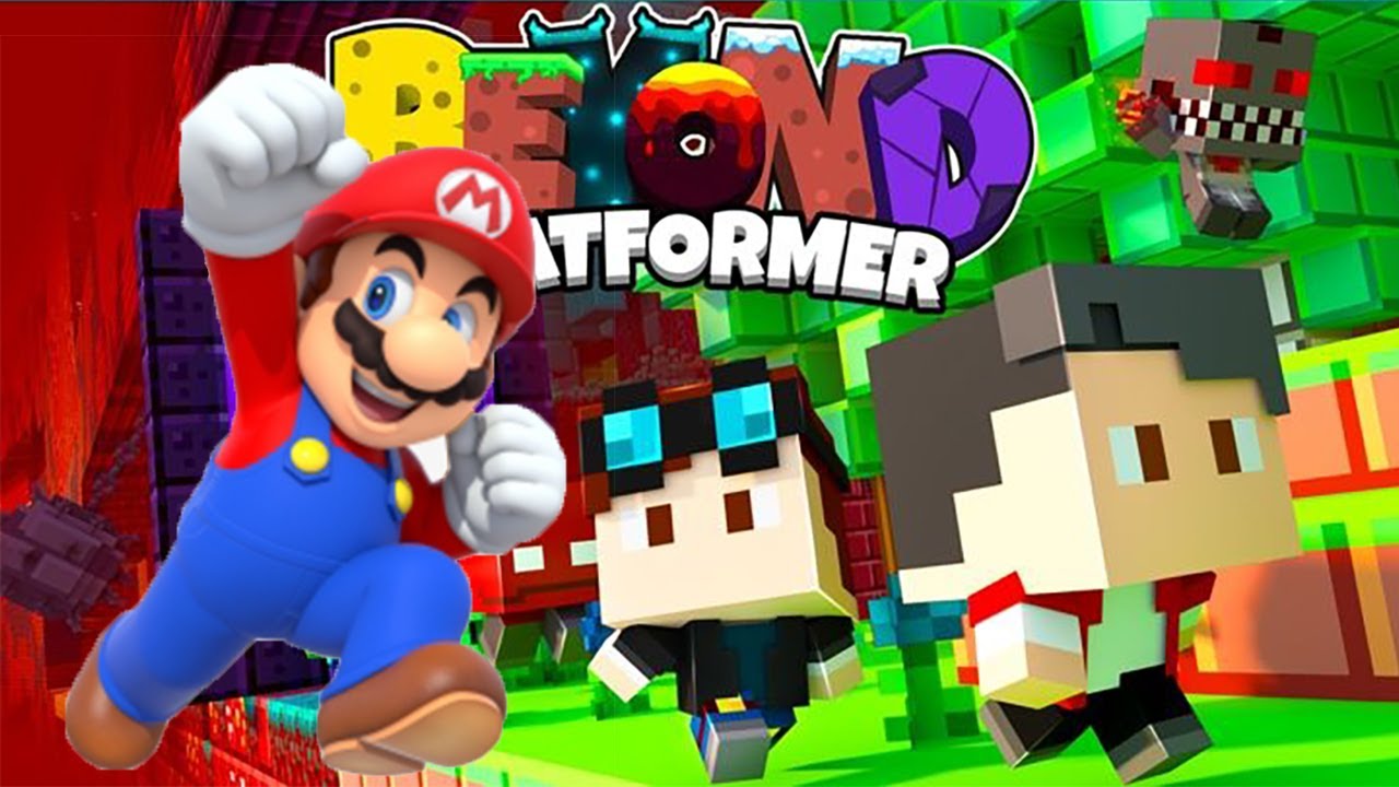 Süper Mario Mod Minecraft Beyond: Platformer - 1. Bölüm - YouTube