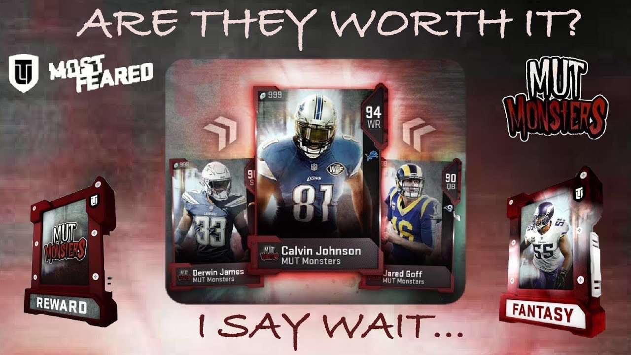 Madden19 Most Feared Mut Monsters. Are they worth it??? - YouTube
