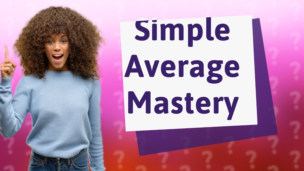 What is the simple average method used to calculate? - YouTube