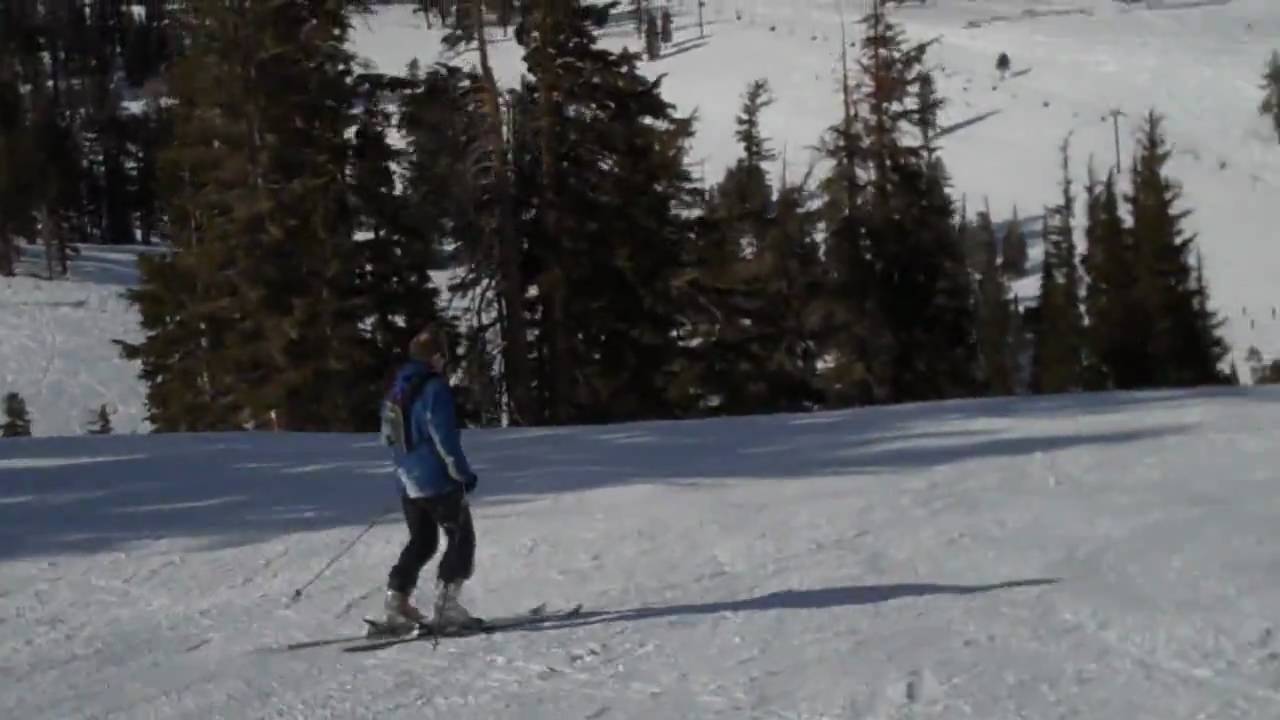 Worm turn ski ejection - YouTube