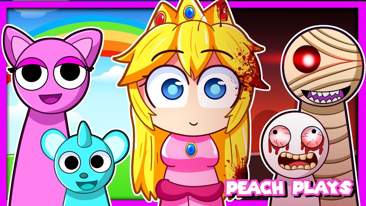 👑 ESCAPE SCARY SPRUNKY | Peach Plays Sprunky - YouTube