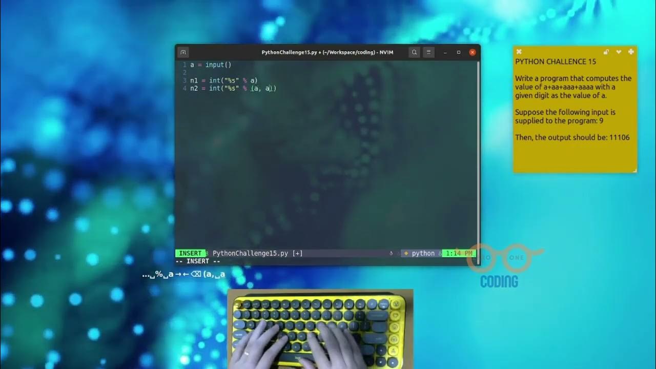 Learning Python Fast And Simple Challenge 15 Asmr Programming Youtube