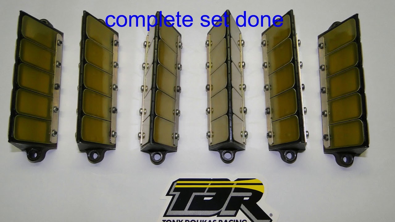 TONY DOUKAS Reeds installation on Mercury 250 XS - YouTube