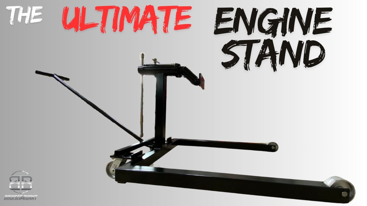 Building the last engine stand we'll ever need! - YouTube