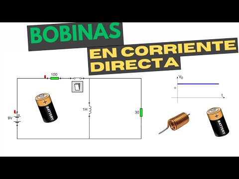 Cómo se comportan las bobinas en corriente directa(DC). - YouTube