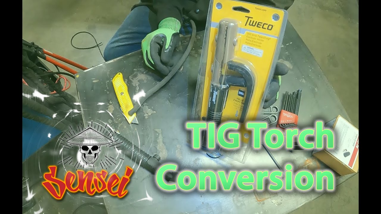 How to - Convert your TIG Torch - YouTube
